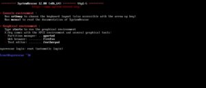 SystemRescue 和恢复模式 – ProfitServer